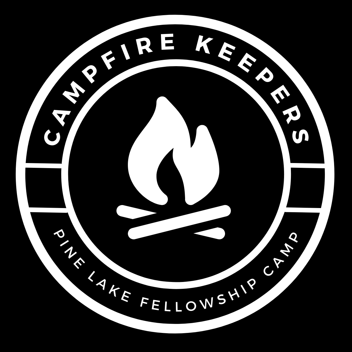 Logo - Campfire Keepers - Pine Lake Fellowship Camp